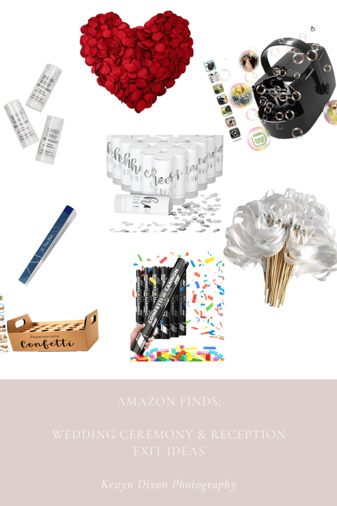 Wedding Exit Ideas for Couples | Favorite Amazon Finds