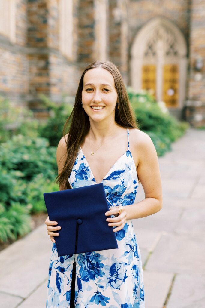 Duke University Senior Portraits in North Carolina
